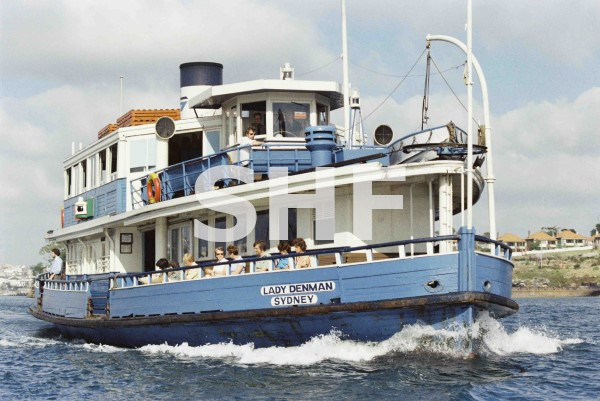 081 Lady Denman from Police boat 1975
