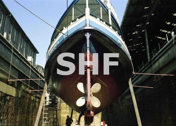 135 Lady Edeline docking April 1980c
